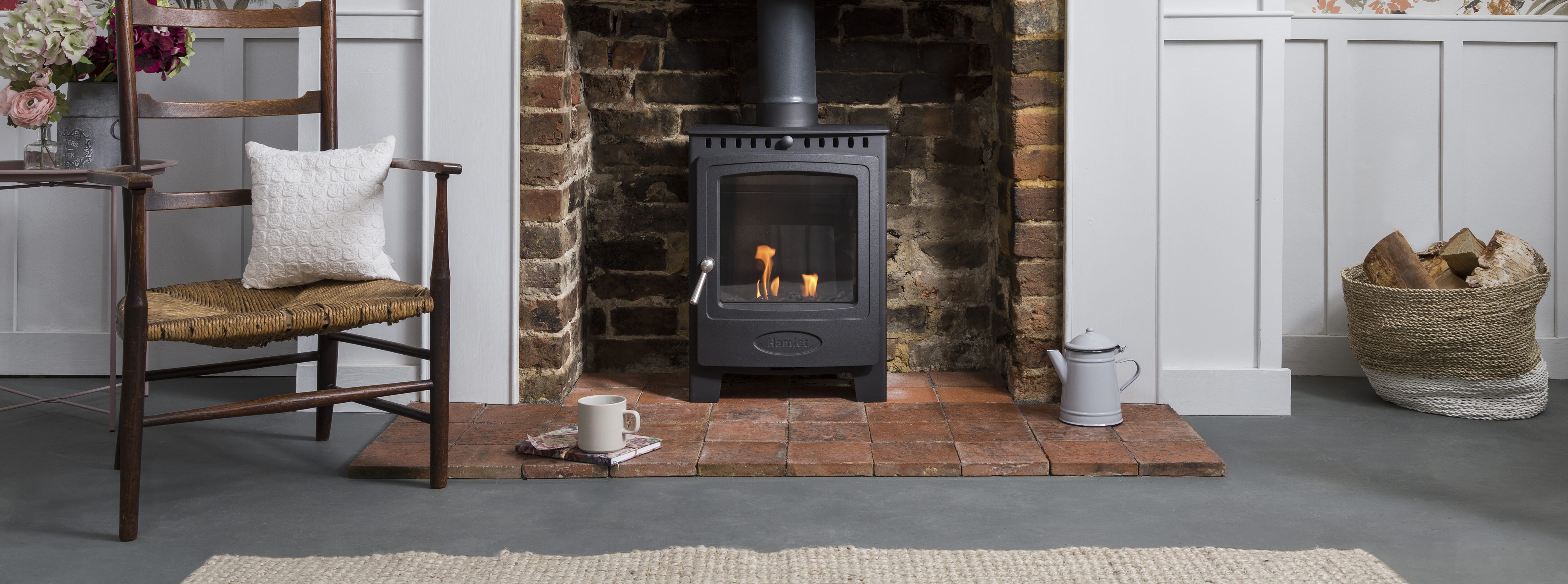 Styling a bioethanol stove in your home - Arada Stoves